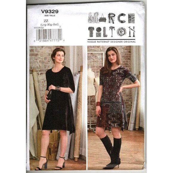 Simplicity | Office | Vogue V9329 Misses L To Xxl Marcy Tilton Knit ...